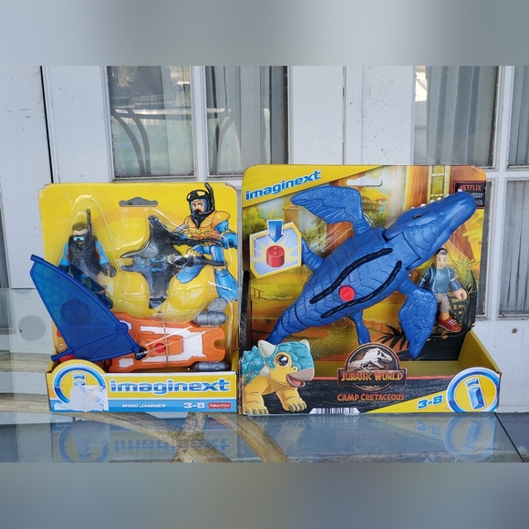 Fisher-Price | Toys | New Imaginext Jurassic World Camp Cretaceous ...